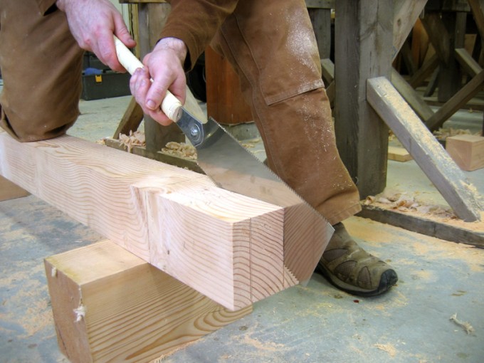 Timber Bed – Cutting Joinery – TRC Timberworks