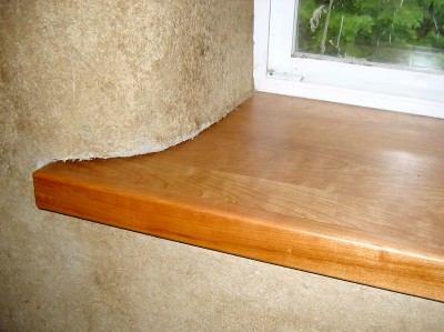 Cherry Window Sill – TRC Timberworks